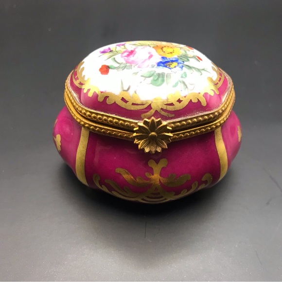 Limoges | Accessories | Vintage Limoges Trinket Box | Poshmark